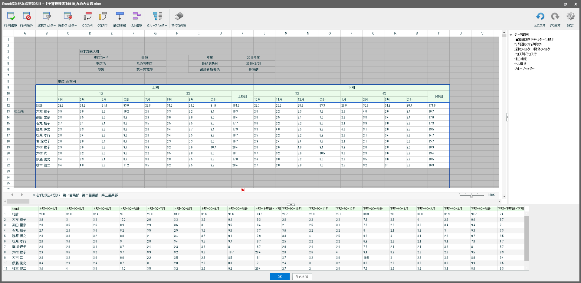 複雑な加工のExcelも読み込める、MotionBoardの[Excel読み込み機能]を解説｜データパレード